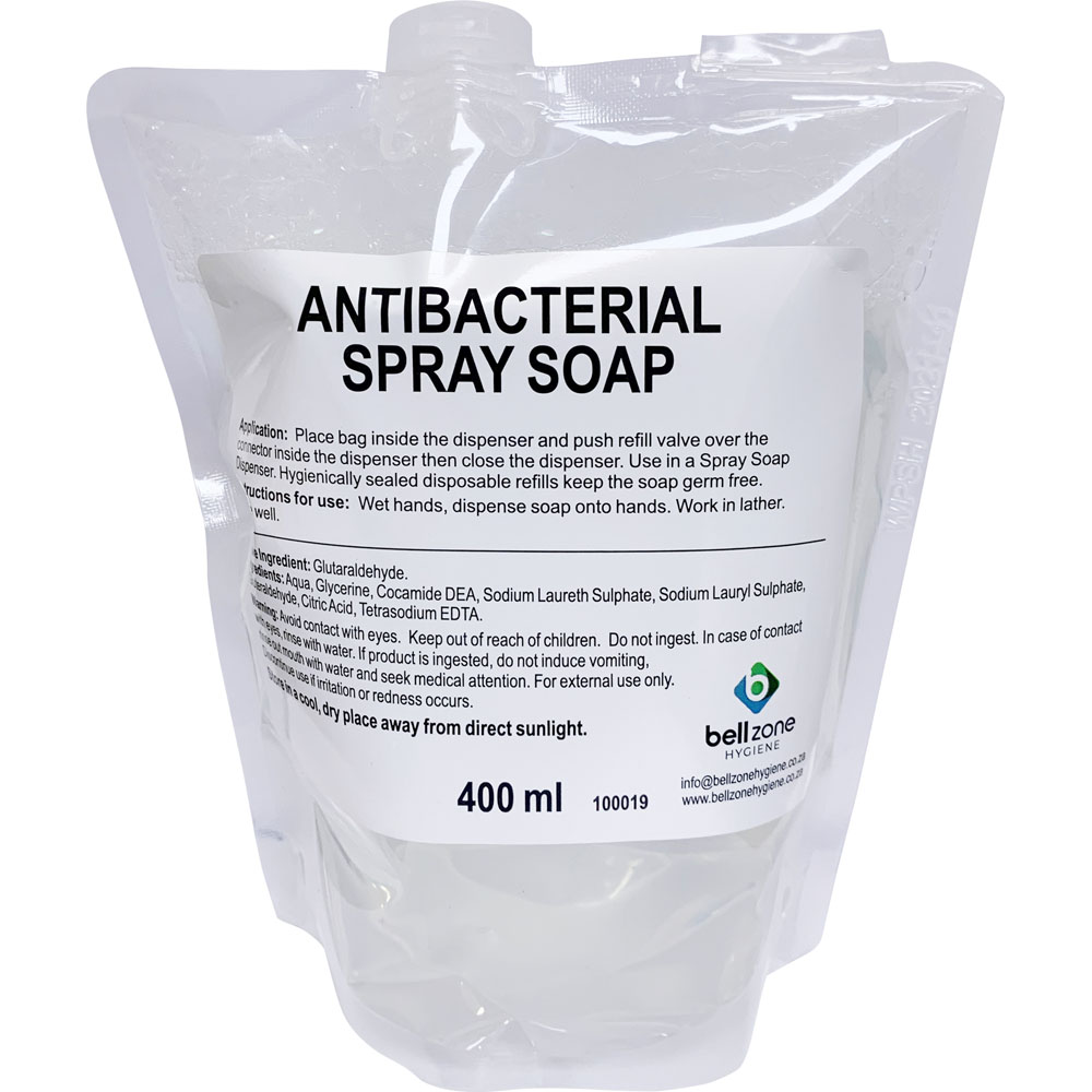 Antibacterial Spray Soap - Bellzone