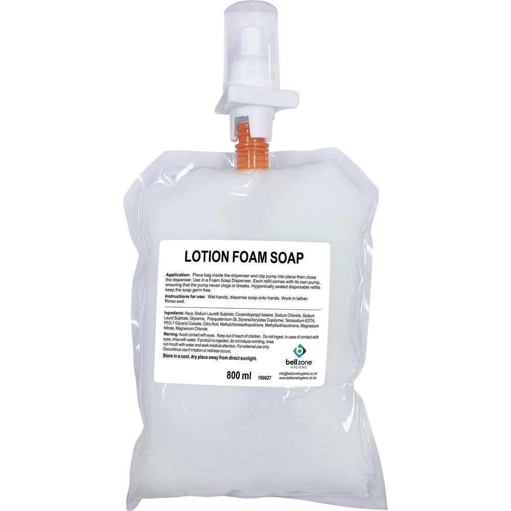 Lotion foam soap (fragrance free) - Bellzone